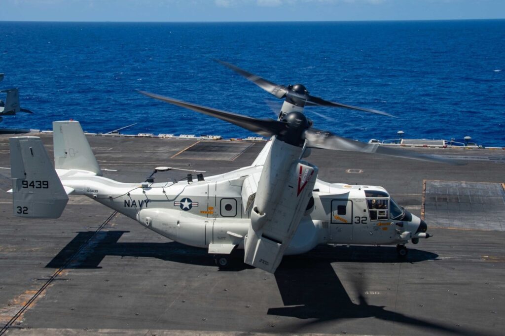 The Osprey COD Aircraft: Versatile Logistics for the U.S. Navy and U.S ...