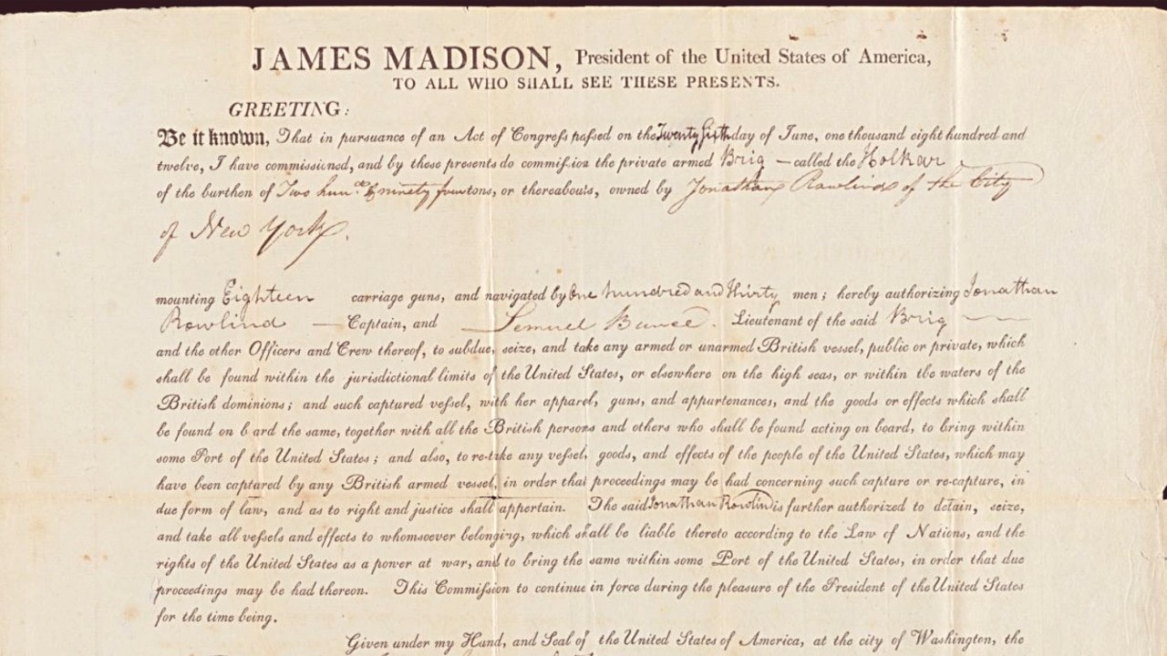 Reviving Letters of Marque - Center for Maritime Strategy